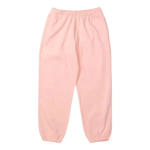 Nike Solid Color Straight Bundle Feet Sports Pants/trousers/joggers Lotus Pink - Default Color