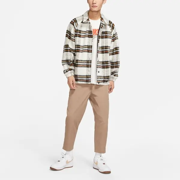 Nike Plaid Shirt Jacket