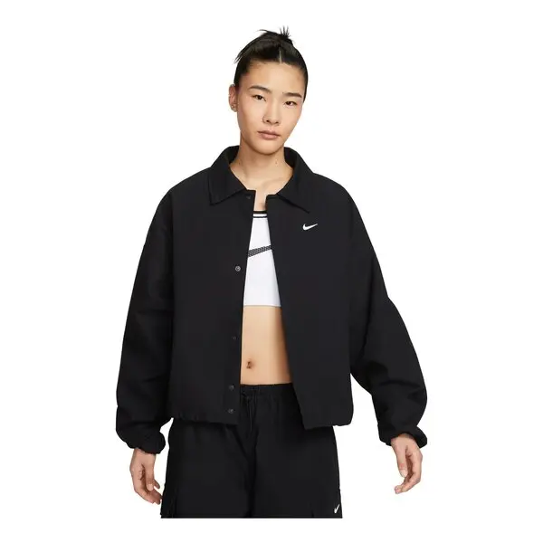 Nike Oversized Woven Jacket - Black