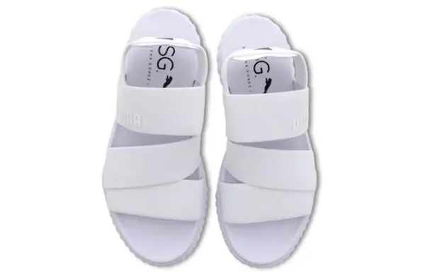 PUMA X Selena Gomez Cali Sandal - White