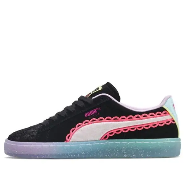 PUMA Sophia Webster X Suede "black Fiery Coral" Sneakers