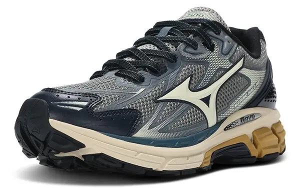 Mizuno Halo Mix Sneakers - Dark Grey/tan