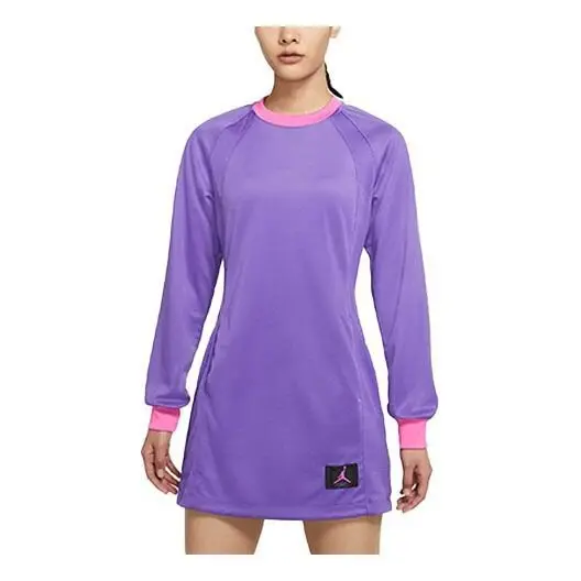JORDAN Long-sleeve Dress - Purple