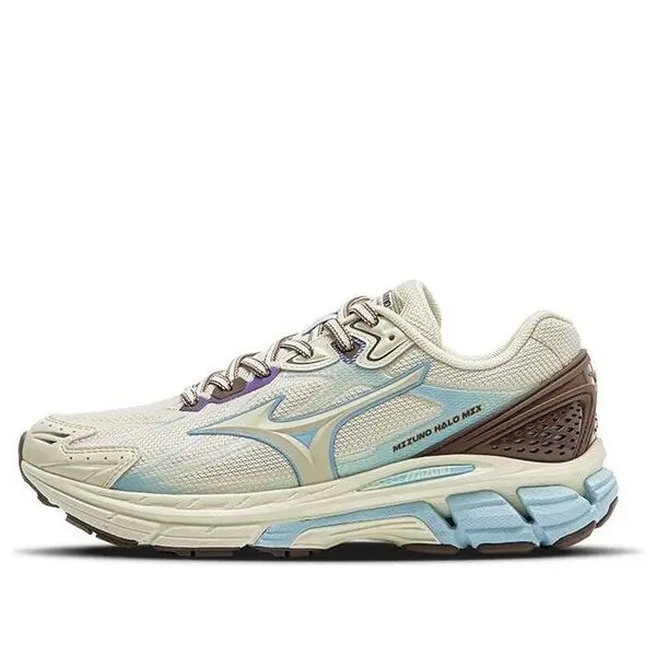 Mizuno Halo Mix Sneakers - Beige/light Blue/brown