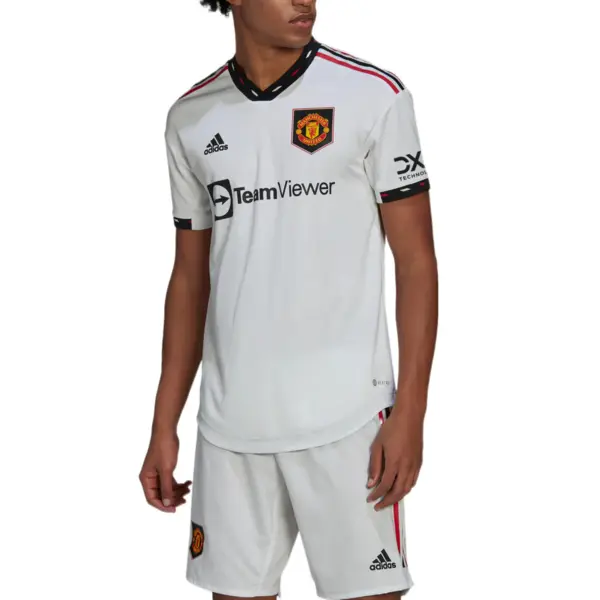 Adidas Manchester United Away Authentic Jersey Short Sleeve