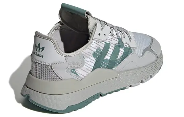 Adidas Originals Nite Jogger Low Top Sneakers - Grey/green