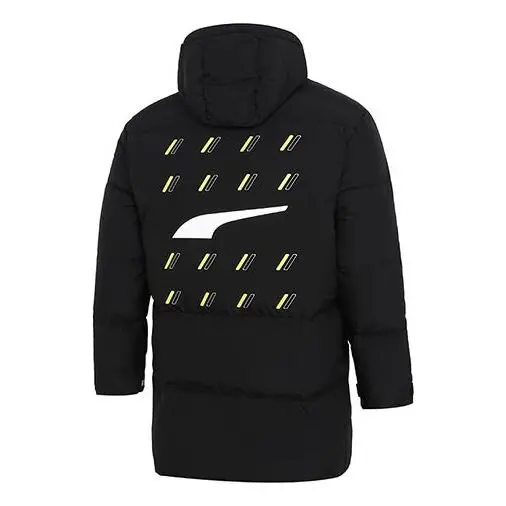 PUMA Quilted Hooded Down Jacket - Black