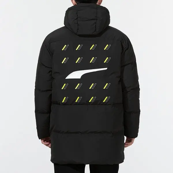 PUMA Quilted Hooded Down Jacket - Black
