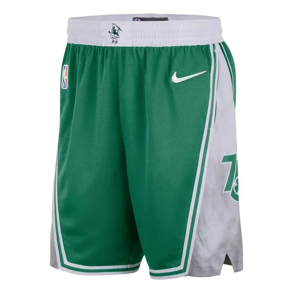 Nike Boston Celtics Colorblock Straight Shorts