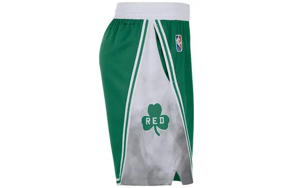 Nike Boston Celtics Colorblock Straight Shorts