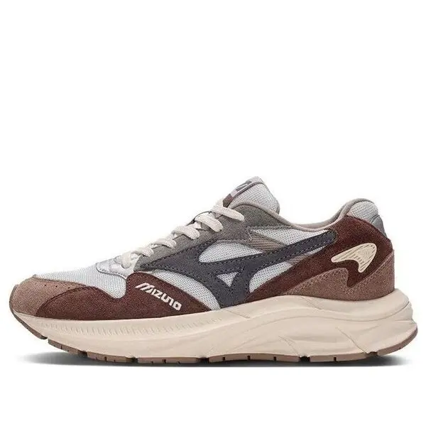 Mizuno Pi Retro Low Sneakers - Brown/white/grey