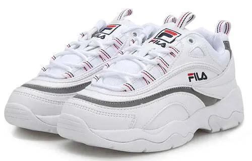 FILA Heritage Ray Chunky Lace-up Sneakers - White