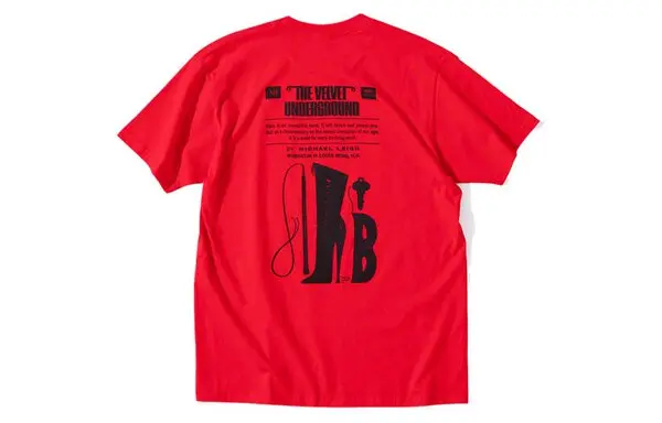 Supreme X The Velvet Underground Graphic Tee - Red