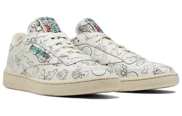 REEBOK X Tom & Jerry Club C 'sketch' Sneakers