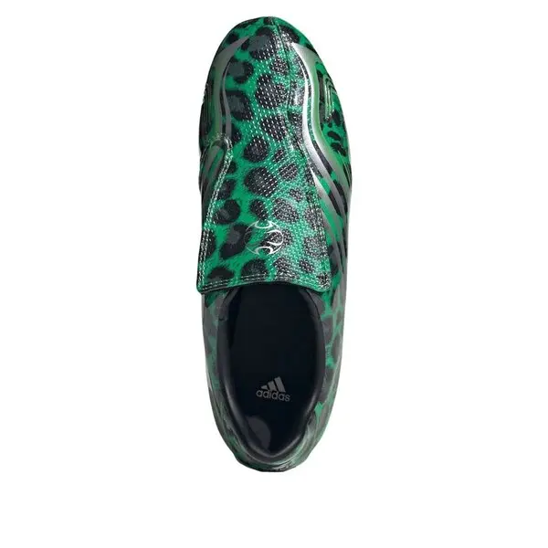 Adidas Taekwondo F50 'green Cheetah' Athletic Sneakers - Green/black