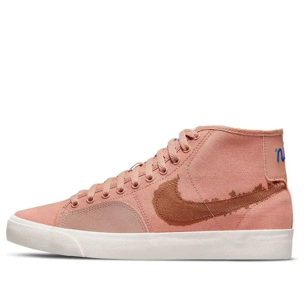 Nike Blazer Court Mid Premium Sb - Pink/brown