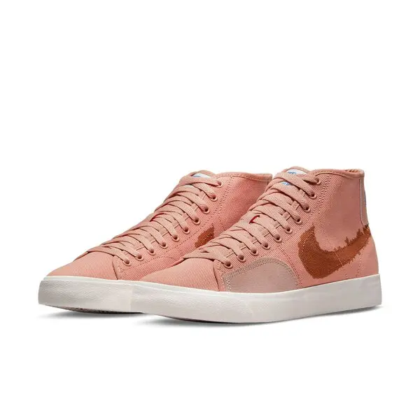 Nike Blazer Court Mid Premium Sb - Pink/brown