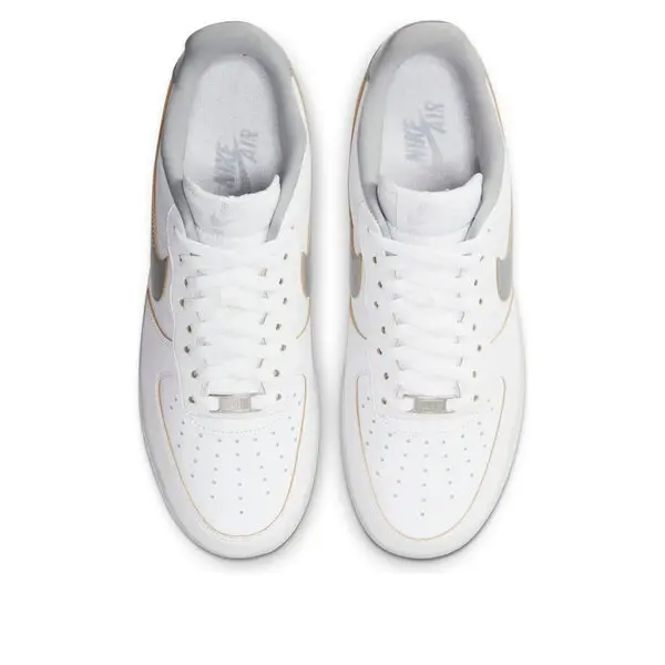 Nike Force 1 Low "label Maker" Sneakers - White/silver
