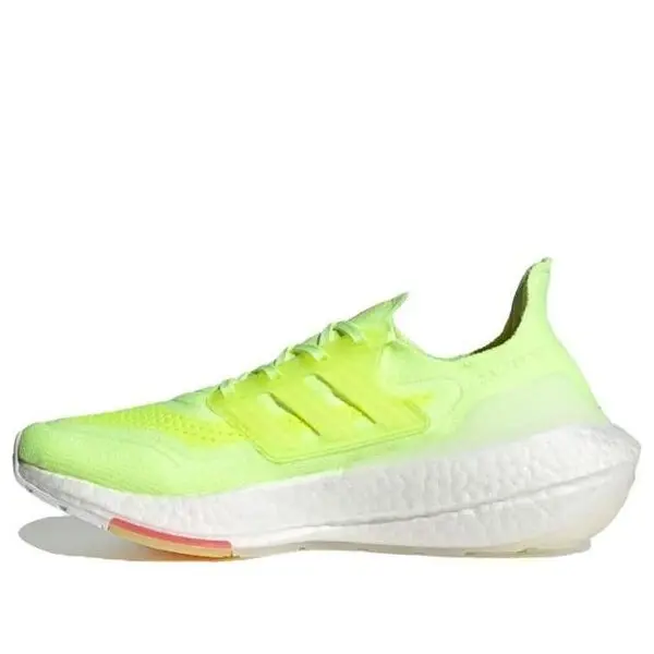 Adidas Ultraboost 21 Sneakers - Yellow/white/red