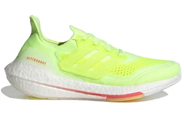 Adidas Ultraboost 21 Sneakers - Yellow/white/red