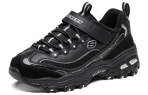 Sketchers Dlites 1.0 Lace-up Sneakers - Black