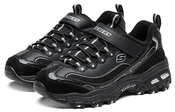 Sketchers Dlites 1.0 Lace-up Sneakers - Black