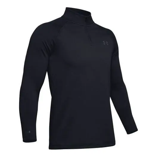 Under Armour Base 4.0 1/4 Zip Long Sleeve Top - Black