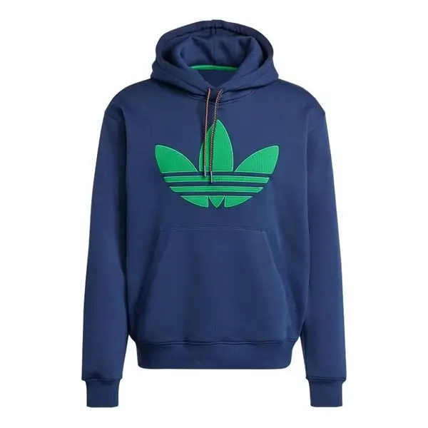 Adidas 70s Fleece Hoodie - Navy/blue