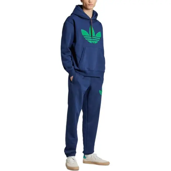 Adidas 70s Fleece Hoodie - Navy/blue