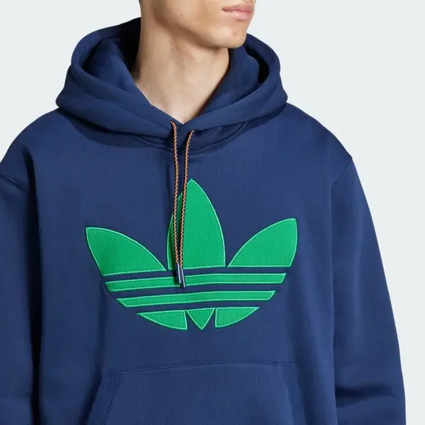 Adidas 70s Fleece Hoodie - Navy/blue