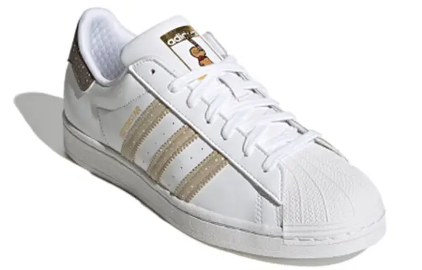 Adidas Superstar 'christmas Gingerbread' Sneakers - White