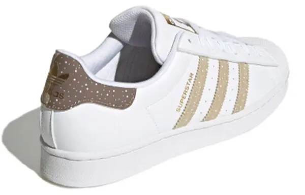 Adidas Superstar 'christmas Gingerbread' Sneakers - White