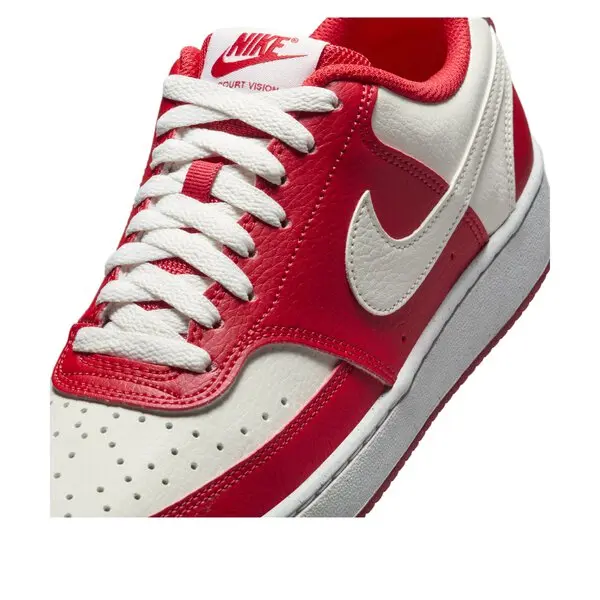 Nike Court Vision Low Sneakers - University Red/sail