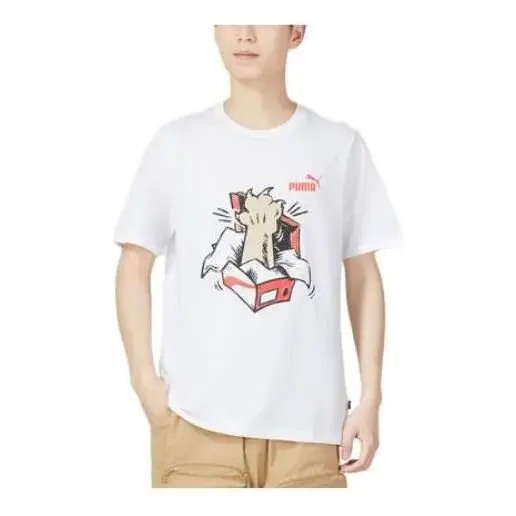 PUMA Graphic T-shirt - White