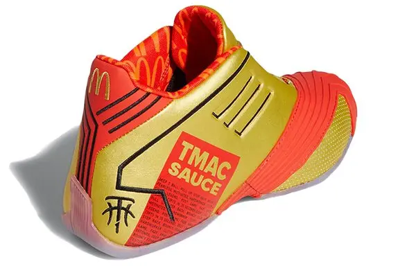 Adidas T-mac 1 X Mcdonald's 't-mac Sauce' Mid Top Sneakers