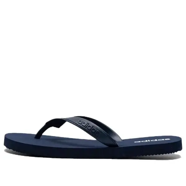 Adidas Keitaki Alpha Slides - Navy/white