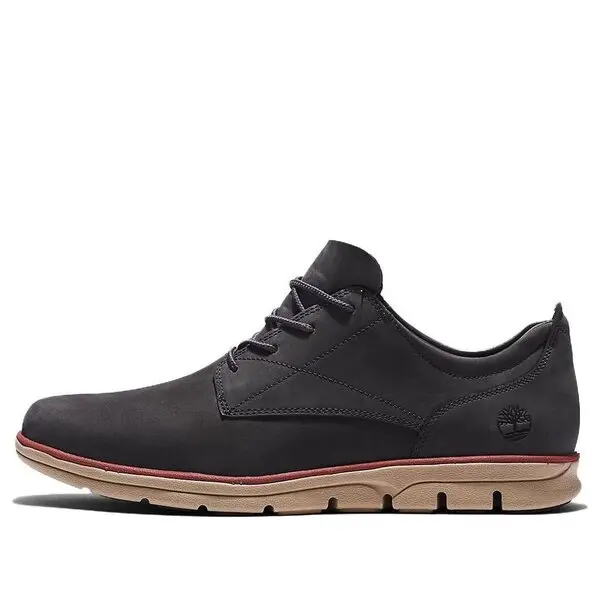 Timberland Bradstreet Leather Oxford Shoes - Grey/tan