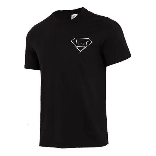 Adidas Diamond Tee Short-sleeved Breathable Running - Black
