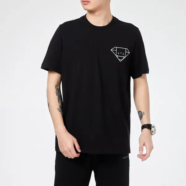 Adidas Diamond Tee Short-sleeved Breathable Running