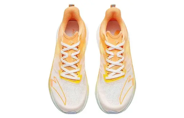 ANTA Mach 3 Athletic Sneakers - White/orange