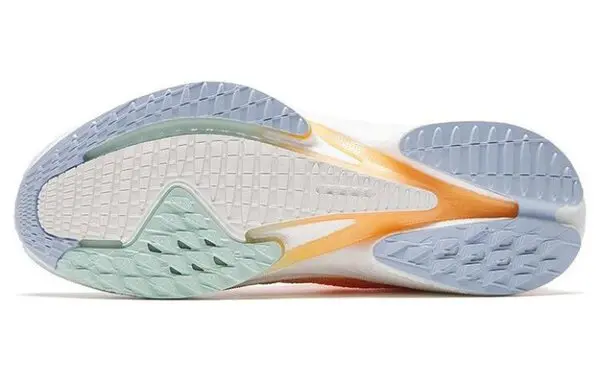 ANTA Mach 3 Athletic Sneakers - White/orange