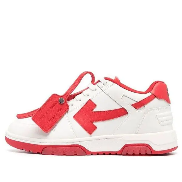 Off-White Out Of Office Low-top Sneakers - White/red