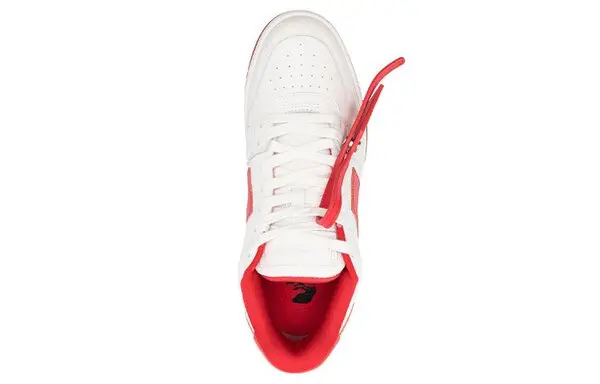 Off-White Out Of Office Low-top Sneakers - White/red
