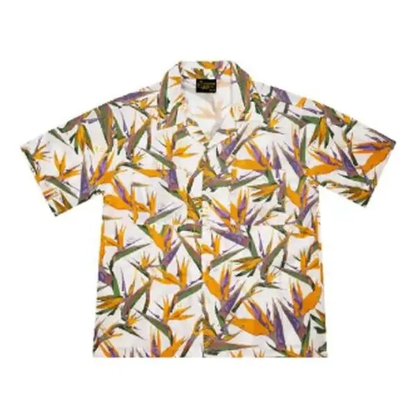Drew House Rayon Camp Shirt - White