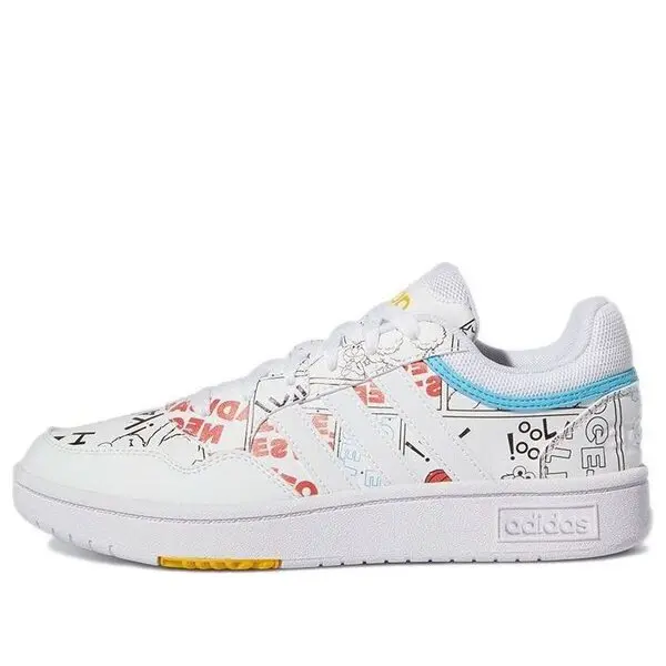 Adidas Hoops 3.0 Sneakers - White/black