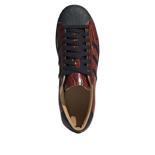 Adidas Superstar Vintage "brown Croc" Sneakers