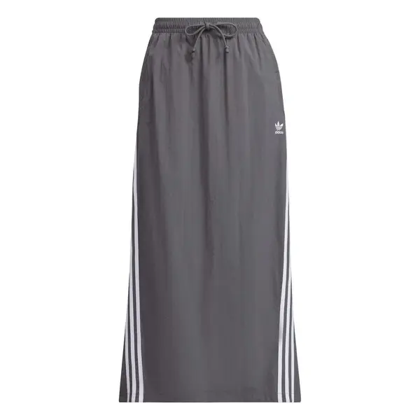 Adidas 3-stripes Parachute Skirt - Grey
