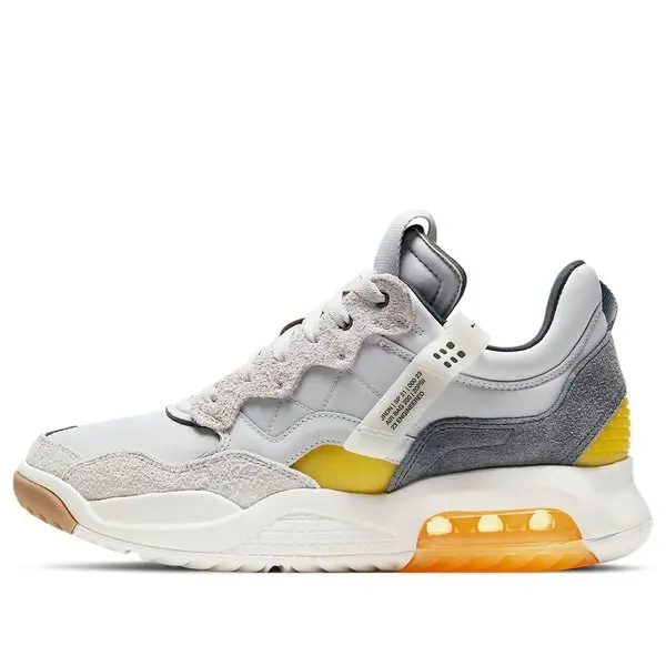 JORDAN Ma2 Casual Sneakers - Gray/white/yellow