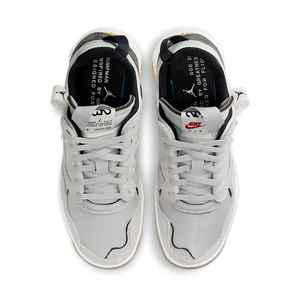 JORDAN Ma2 Casual Sneakers - Gray/white/yellow