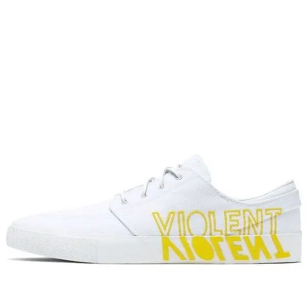Nike Zoom Stefan Janoski Rm Qs "violent Femmes" Sneakers - White